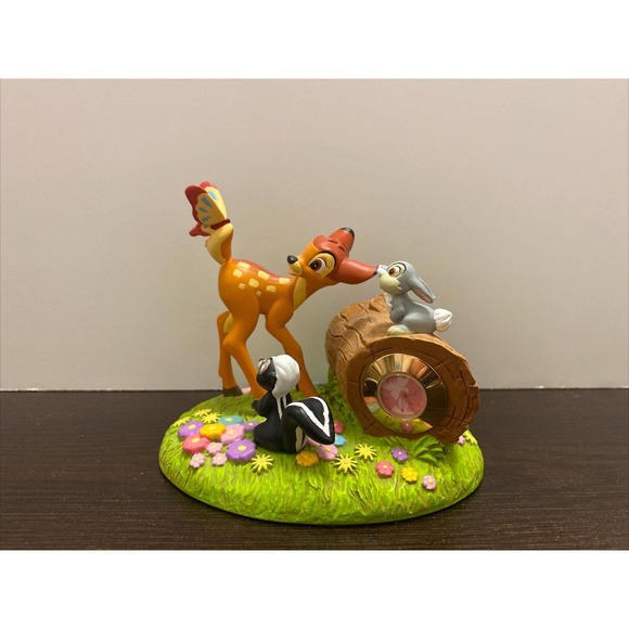 Disney | Accents | Disneyland Tokyo Bambi Thumper And Flower Figurine ...